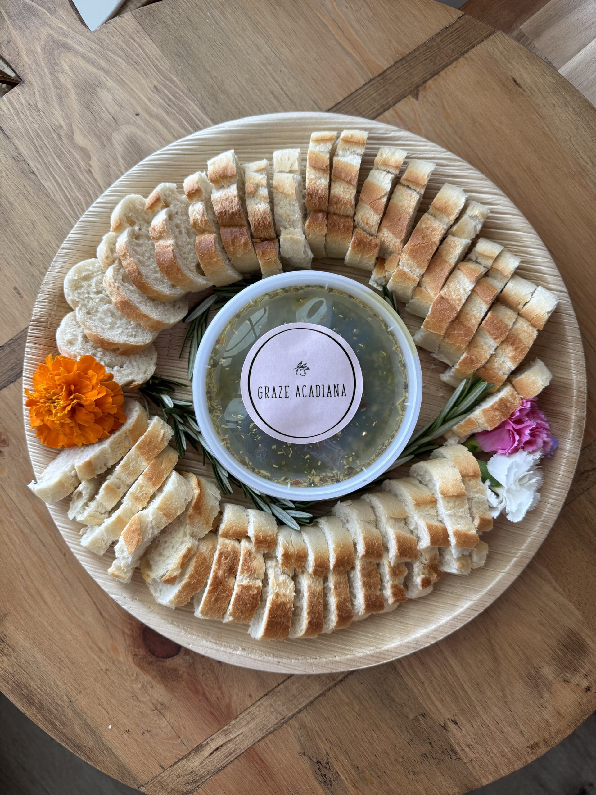 House Bread Oil Dip Box - Graze Acadiana